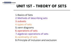 Discrete Maths Notes By Ur Engineering Friend PPT