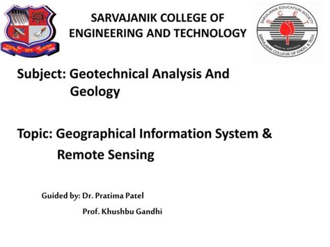 Geographical Information System Ppt