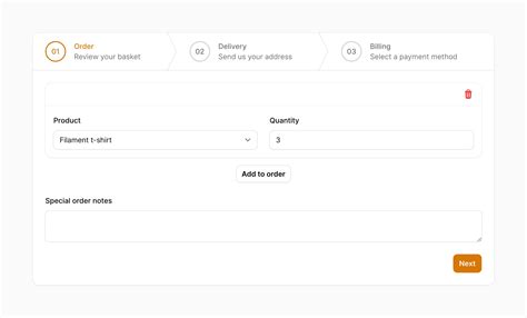 Wizard Forms Filament