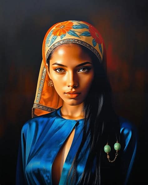 Stunning Portrait Warm Lighting Free Ai Photo Generator Starryai