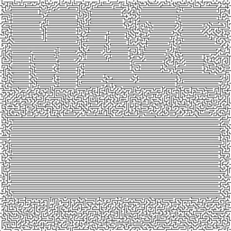 Generating Mazes From Pictures Or The Way I Like To Call It Entropy