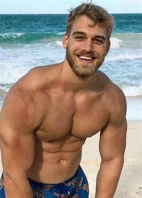 Male Model Good Looking Beautiful Man Guy Hot Sexy Handsome Eye Candy Beard Muscle