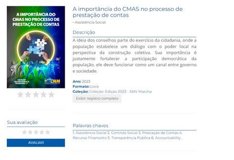 Blog do Brito CNM publica cartilha sobre a importância do Conselho