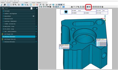 How To Create A Linked View In A Custom Report Pc Dmis For Cmms Pc