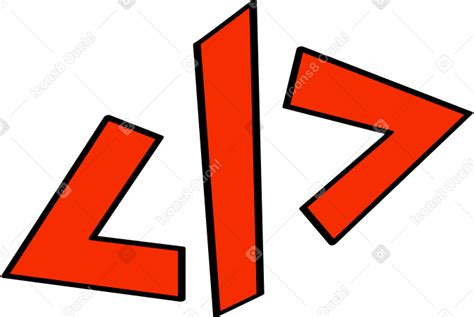 Program Code Slash And Brackets Png Svg