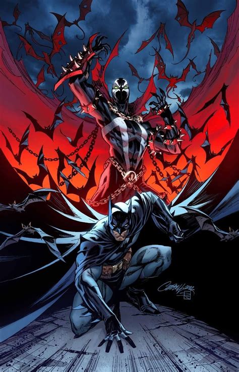 Preview Of Todd Mcfarlane And Greg Capullos Batmanspawn 1 Crossover