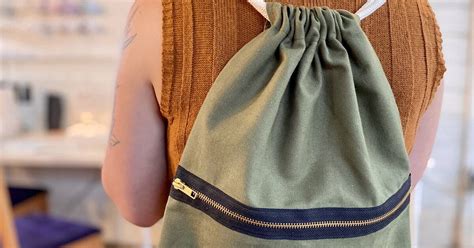 Drawstring Backpack Workshop