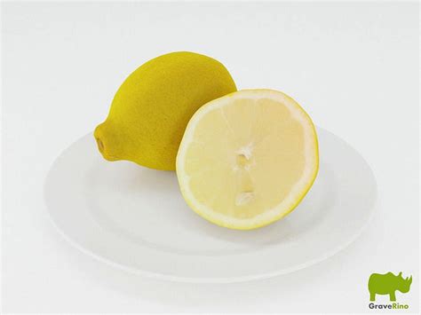 Lemons 3d Model