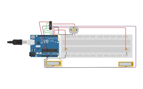 Circuit Design Conveyor Cu Start Si Stop Tinkercad