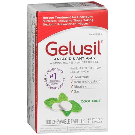Gelusil Chewable Tablets Medcare Wholesale Company For Beauty And