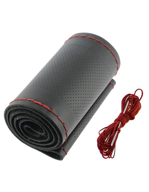 Funda Cubierta Cuero Real NO SINTÉTICO con Aguja e Hilo Rojo para