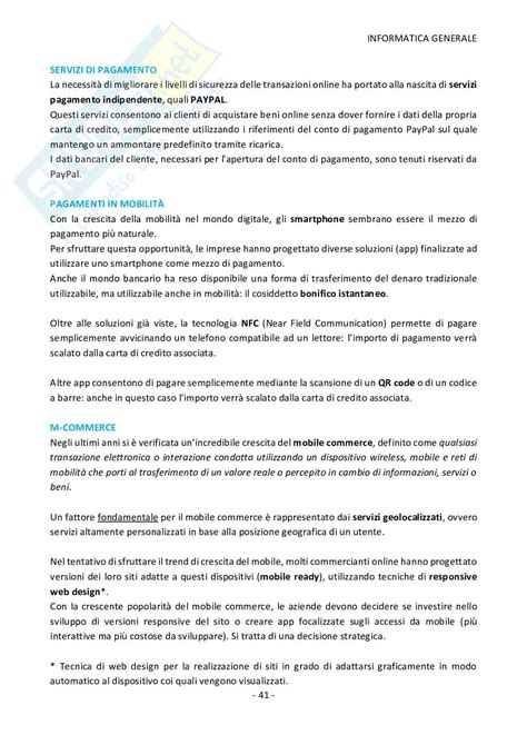 Informatica Generale E Sistemi Informativi