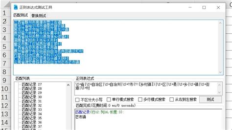 Excel Vba入门教程，提取地址中的行政地名，正则表达式 零宽断言 Youtube