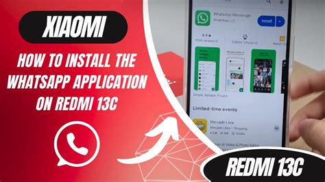 How To Install The WhatsApp Application On Redmi 13C YouTube