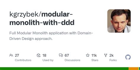 Issues · Kgrzybekmodular Monolith With Ddd · Github