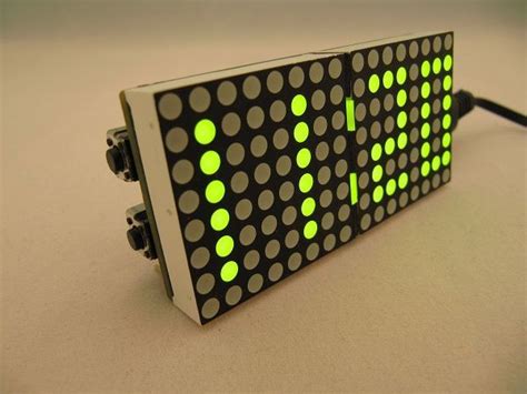 Un Reloj A Lo Matrix Con Arduino Artofit