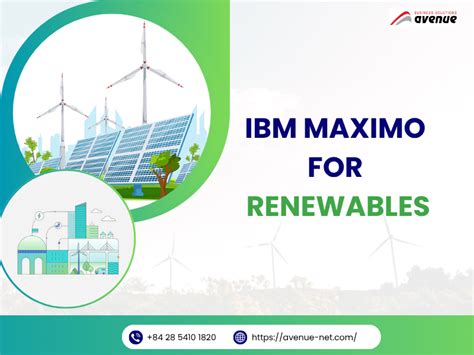Maximo Renewables Asset Performance Management Avenue