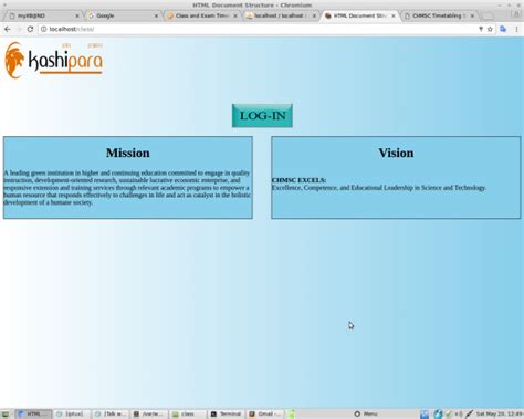 Online Class And Exam Schedule Management Bootstrap Project In Php With