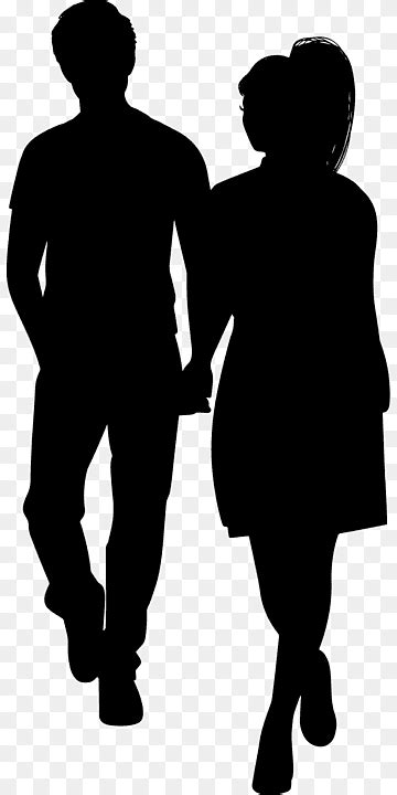 Silhouette Lovers Png Images Pngwing
