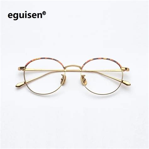Buy Ultra Light Pure Titanium Full Frame Retro Eyebrow