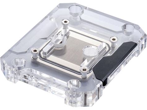 Phanteks Glacier C360a Cpu Water Block For Amd Am4 Acrylic Cover
