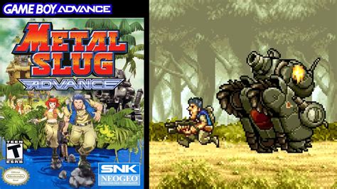 Metal Slug Advance GBA Gameplay YouTube