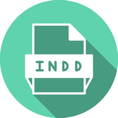 Indd File Format Icon Vector Art At Vecteezy