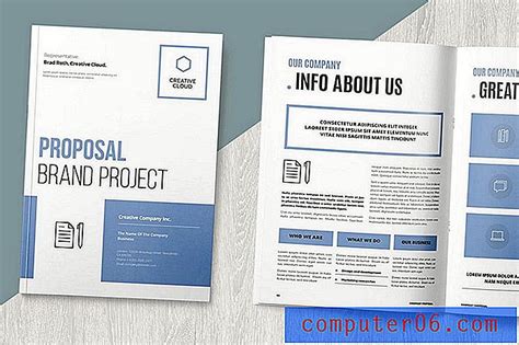 30 най добри шаблони за брошури на Microsoft Word