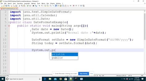 Java Display Date In Ddmmyyyy Format Shorts Youtube