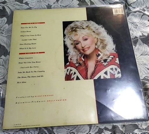 Dolly Parton White Limozeen Lp Vinyl Plaka Hobbies And Toys Music