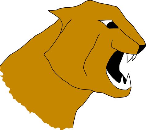 Clipart Puma Head