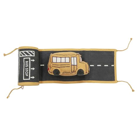 Lorena Canals Ride And Roll School Bus Soft Oyuncak Hipicon