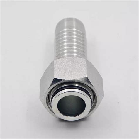 High Pressure Metric Female Hydraulic Adapter Fitting 24 Degree Cone O Ring