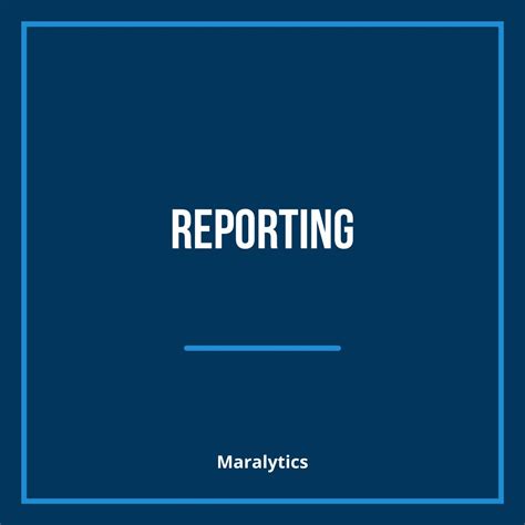 Marketingreports Dataanalysis Datavisualization Maralytics