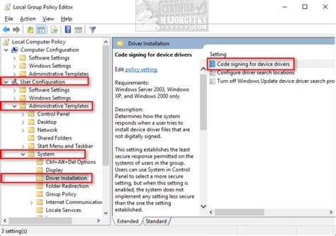 How To Disable Driver Signature Enforcement Majorgeeks