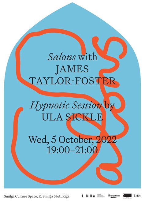 Salons The New Architecture School — James Taylor Foster