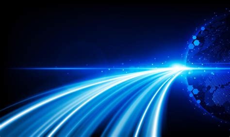 Abstract Light Out Technology Background Innovation De Concept De