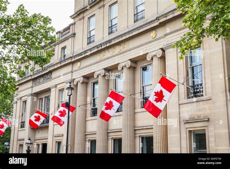 Canada House On Trafalgar Square City Of Westminster London Sw1 The