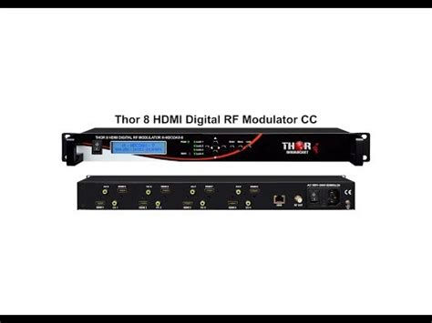 Full HD Multichannel HDCP HDMI Modulator With QAM ATSC DVB T ISDB T
