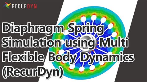 Diaphragm Spring Simulation Using Multi Flexible Body Dynamics