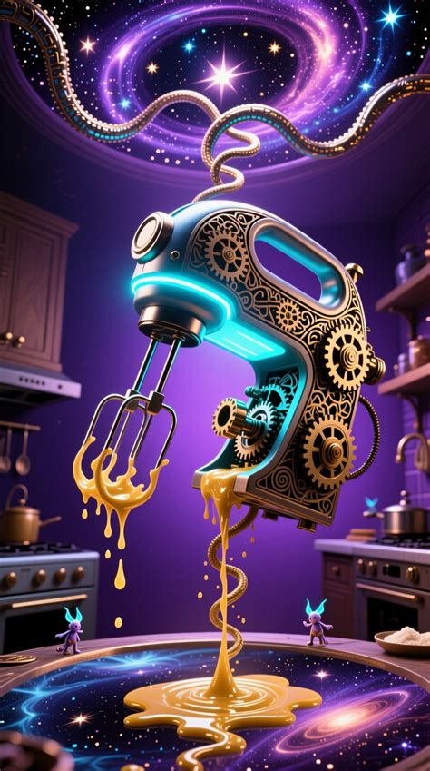 Free Cosmic Kitchen Magic Photo Surreal Fantasy Cosmic Download