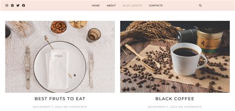 Wordpress Theme For Blog Feminine Theme Bloggers Style Minimal Wordpress Theme Fashion
