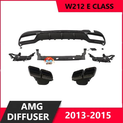 Mercedes Benz W212 E63 Amg Diffuser W212 Facelift 2013 2015 Lazada