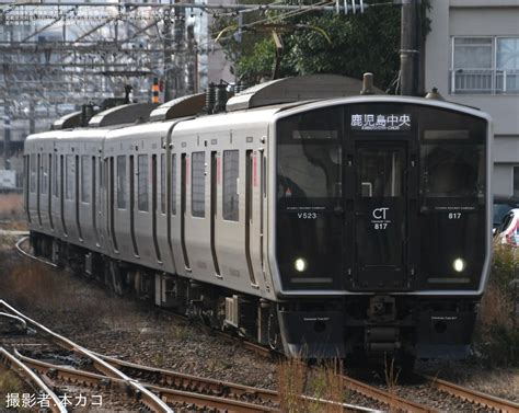 2nd Train 【jr九】817系vk523編成行き先表示器かフルカラーled化の写真 Topicphotoid87217