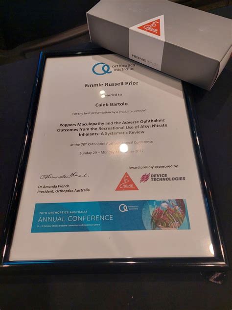 What An Incredible Honour To Find Out I Won The Prestigious Emmie