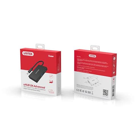 Unitek UHUB Q Advanced In USB C Hub In Gbps Startech Store