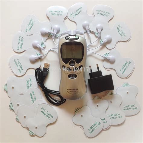 New 16 Pads Full Dual Input Body Massager Slimming Electric Slim Pulse