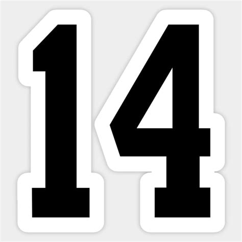 Free Number 14 Download Free Number 14 Png Images Free Worksheets On