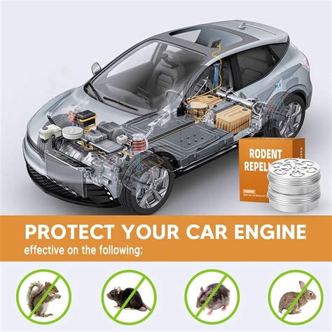 Mice Repellent For Vehicles Car Rodent Marten Rat Mouse Repellent