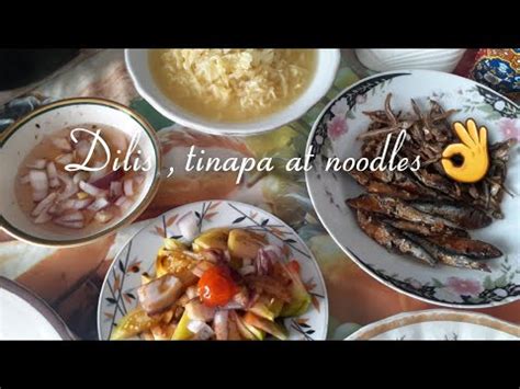 MASARAP NA ULAM SA TAG LAMIG ( dilis,tinapa at noodles with kamatis) #vlog 105 Buhayofwsasaudi ...
